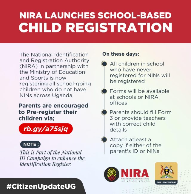 NIRA Starts Nationwide School-Based Child Registration, Here’s What ...